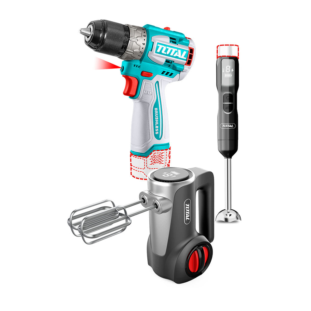 Taladros Inalámbricos Total Tools - Potencia y Versatilidad