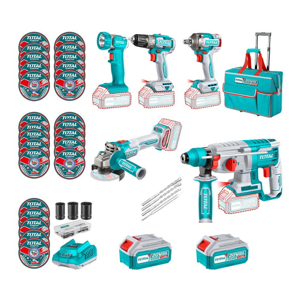 Taladros Inalámbricos Total Tools - Potencia y Versatilidad
