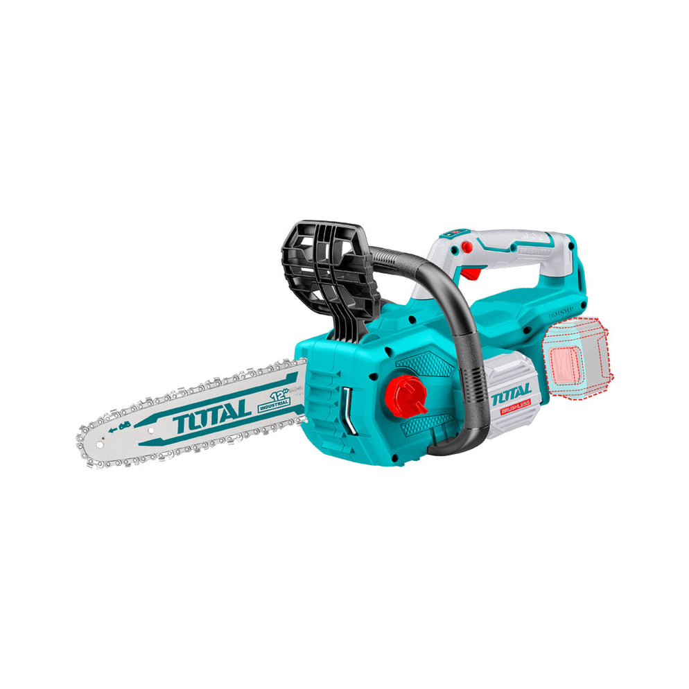 Motosierra Inalámbrica 12" 20V Total Tools | Incluye 2 Baterías + Cargador