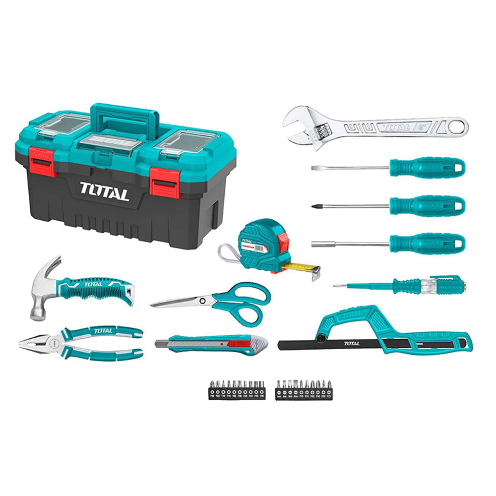 Set de 32 Herramientas Manuales Profesionales | Total Tools