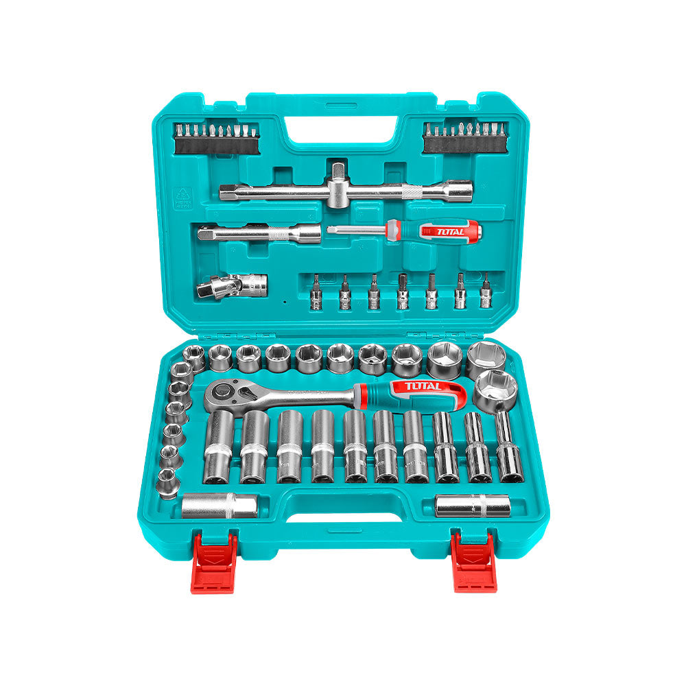 Set de Llaves de Dados 1/2" 62 Piezas Total Tools | Para Mecánica ...