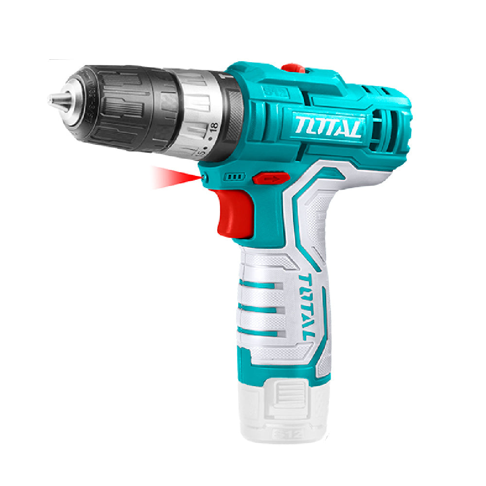Taladro Inalámbrico 12V Total Tools | Alta Precisión y Versatilidad