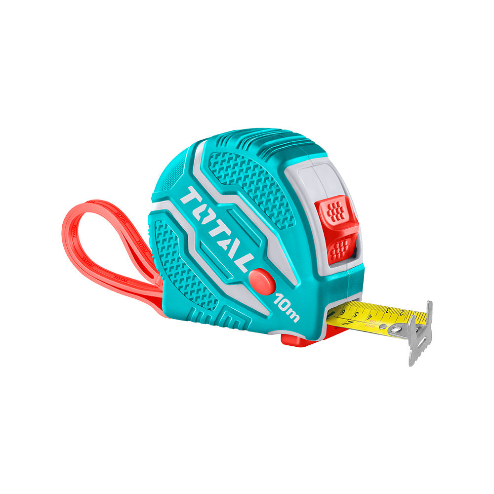 Huincha de Medir 10m Total Tools | Resistente y Antirreflejo
