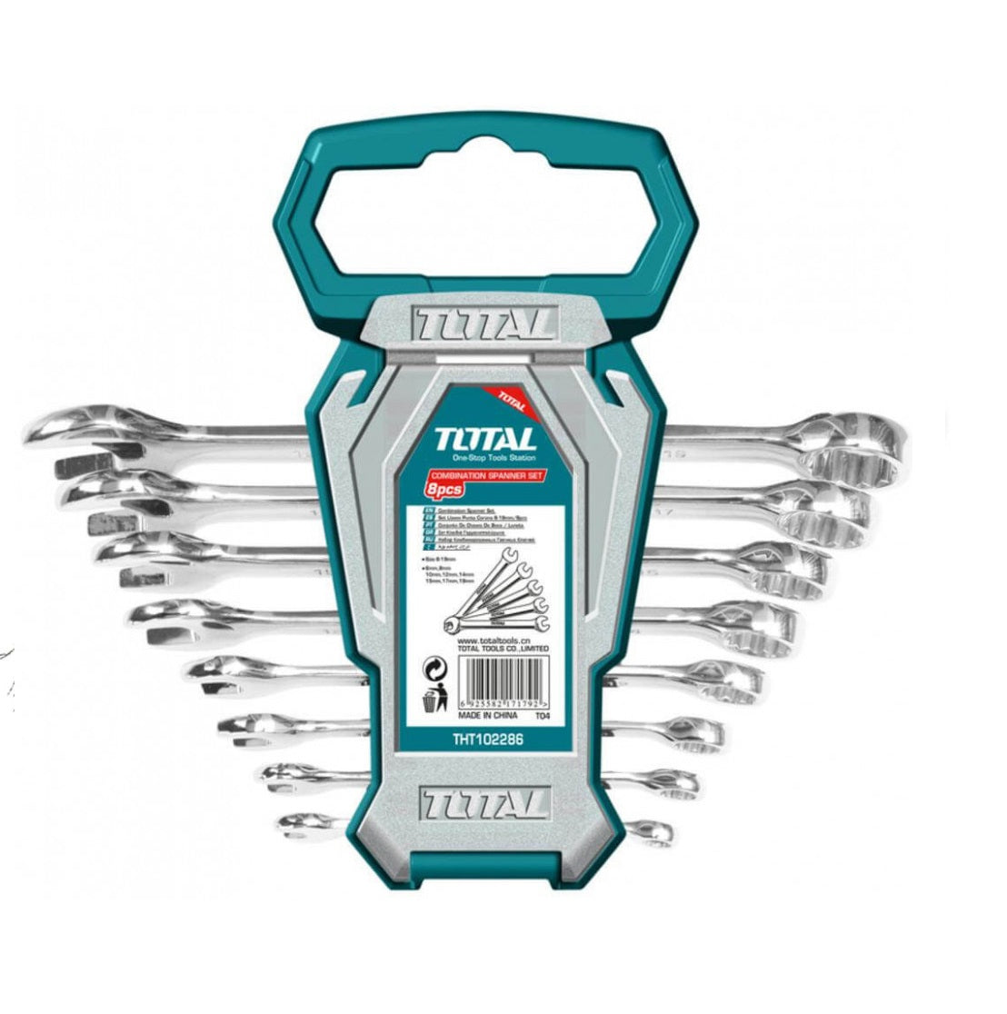 Set de Llaves Mixtas 6-19mm Total Tools | Acero Cromo-Vanadio