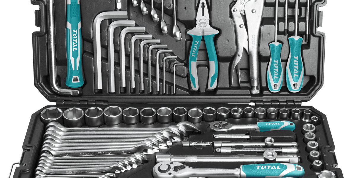 Set de 142 Herramientas Manuales Total Tools | Calidad Industrial