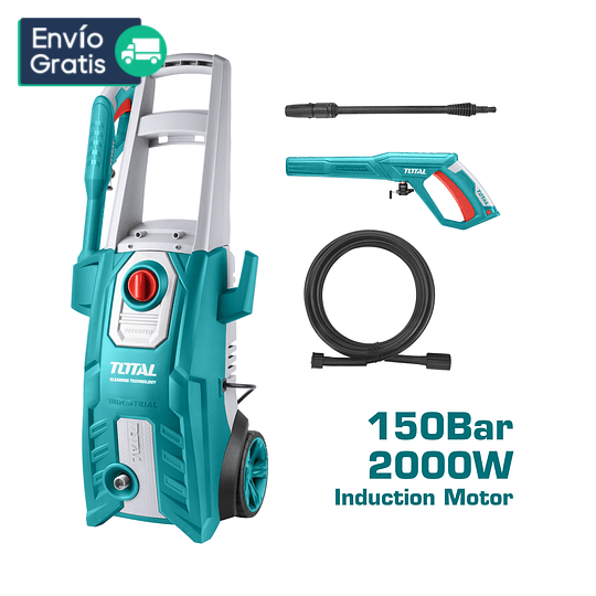 Hidrolavadora Industrial 2000W Total Tools | 150 bar Autostop