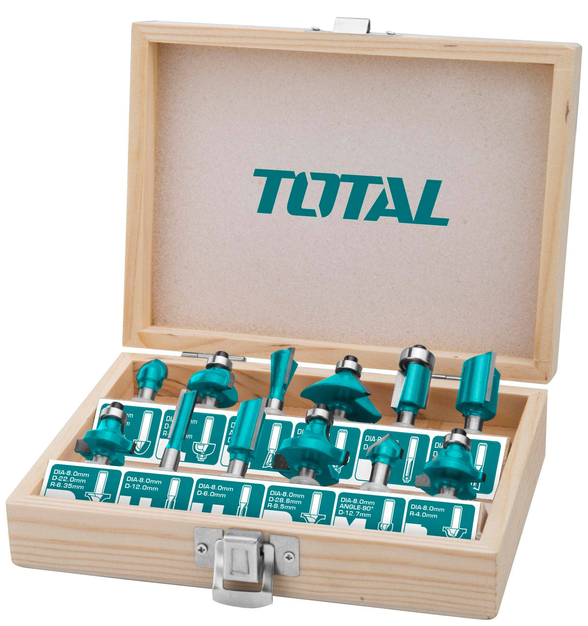 Set de Fresas 12mm para Fresadora | Precisión y Durabilidad Total Tools