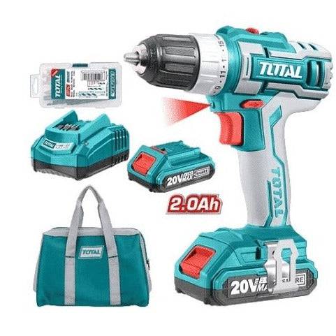 Taladro Inalámbrico 20V Total Tools | Precisión y Potencia en Construcción